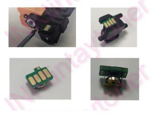 Cómo cambiar la pila del chip toner Brother TN243-TN247